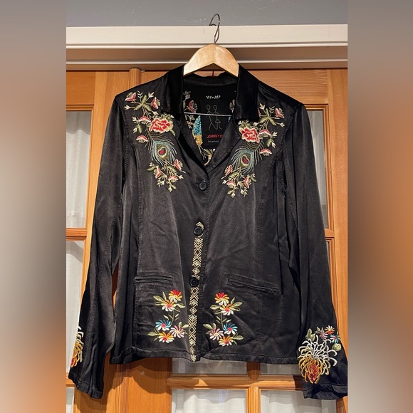 Johnny Was | Jackets & Coats | Johnny Was Embroidered Jacket | Poshmark